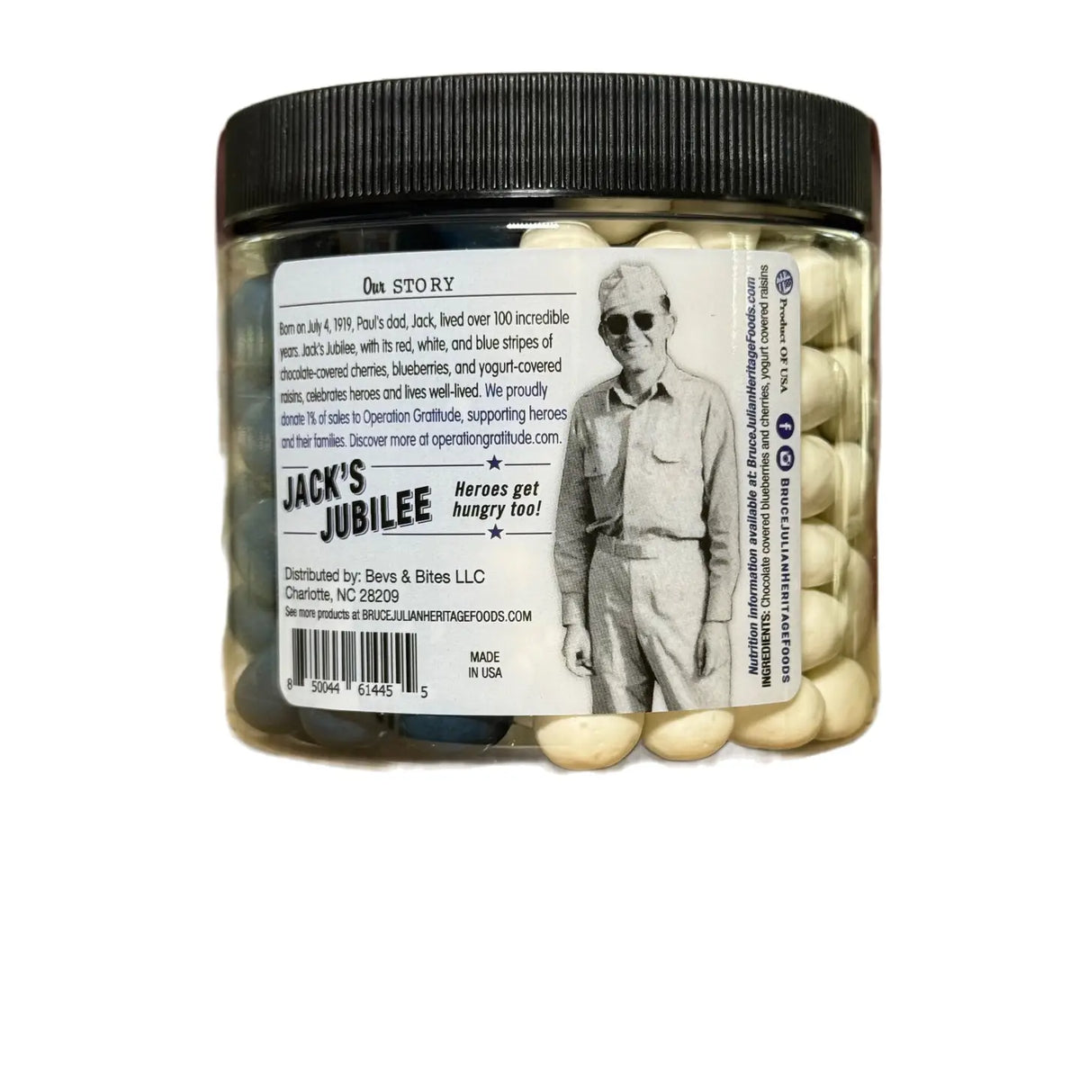 Bruce Julian Heritage Foods Jack's Jubilee 16 oz jar. – Ron The Snack Guy